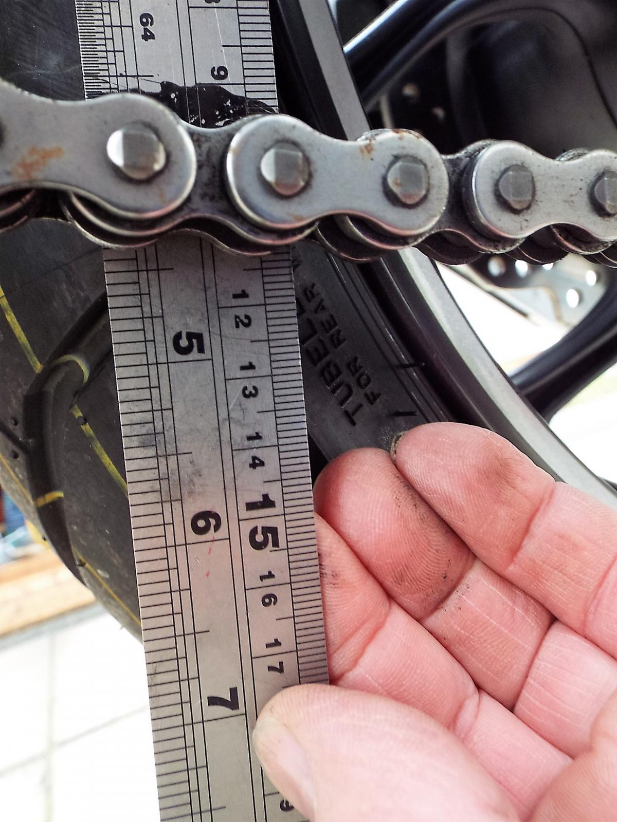 Chain slack - Service Questions - The Honda NC Owners Forum